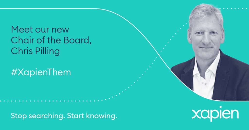 Xapien appoints new Chairman of the Board, Chris Pilling | Xapien